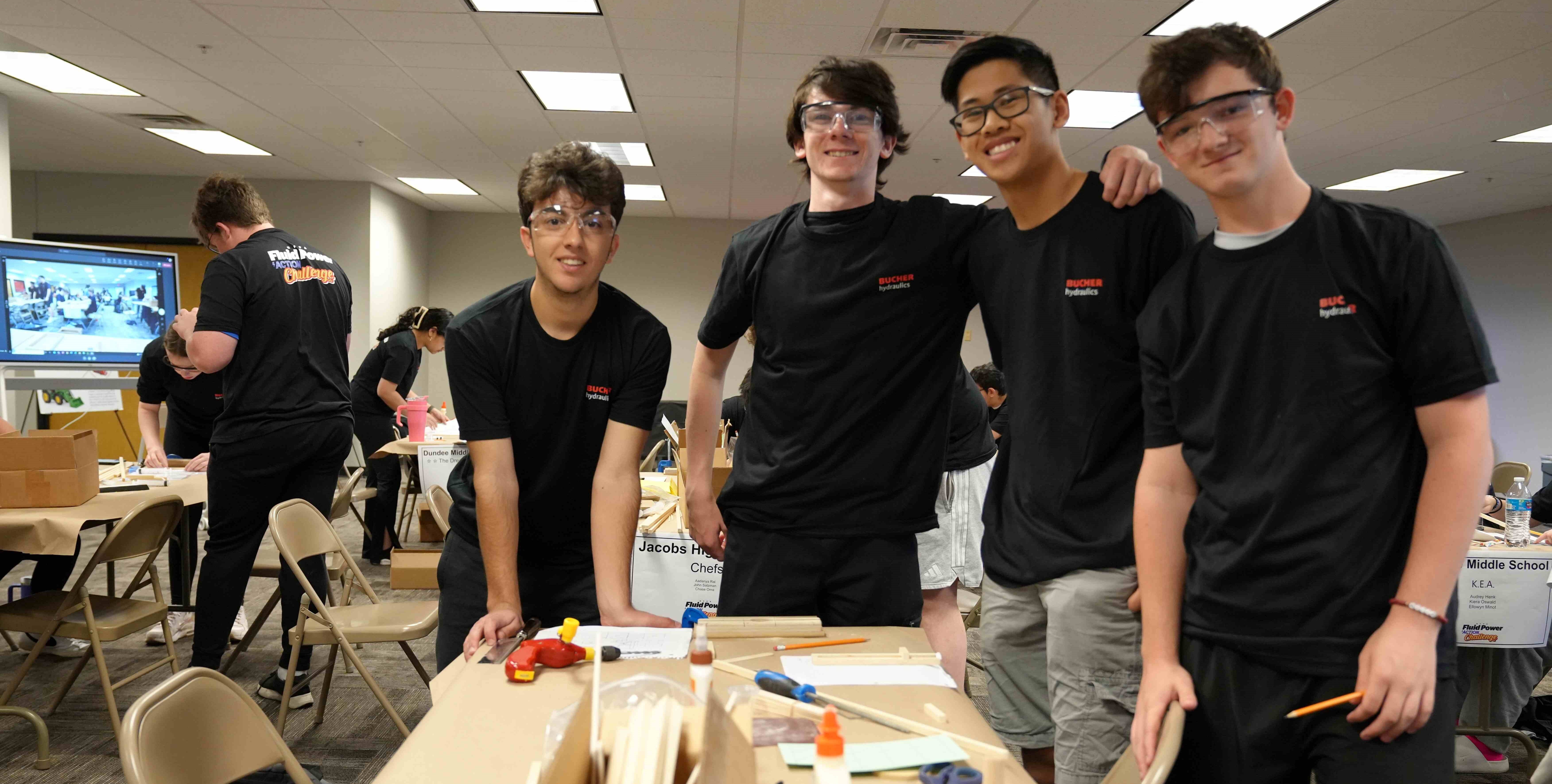 Members Helped the Fluid Power Action Challenge Educate 900+ Students