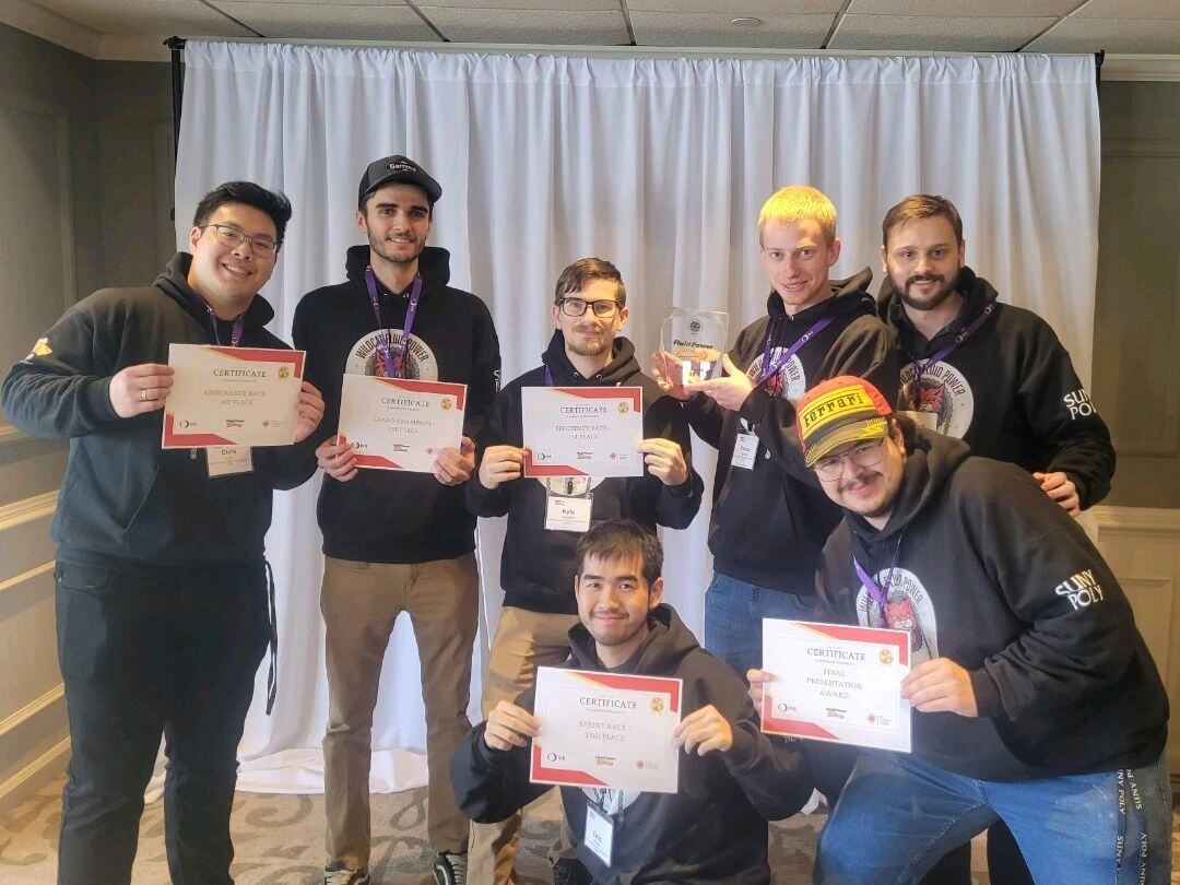 SUNY Polytechnic Named Grand Champions of the 2025 Fluid Power Vehicle ...